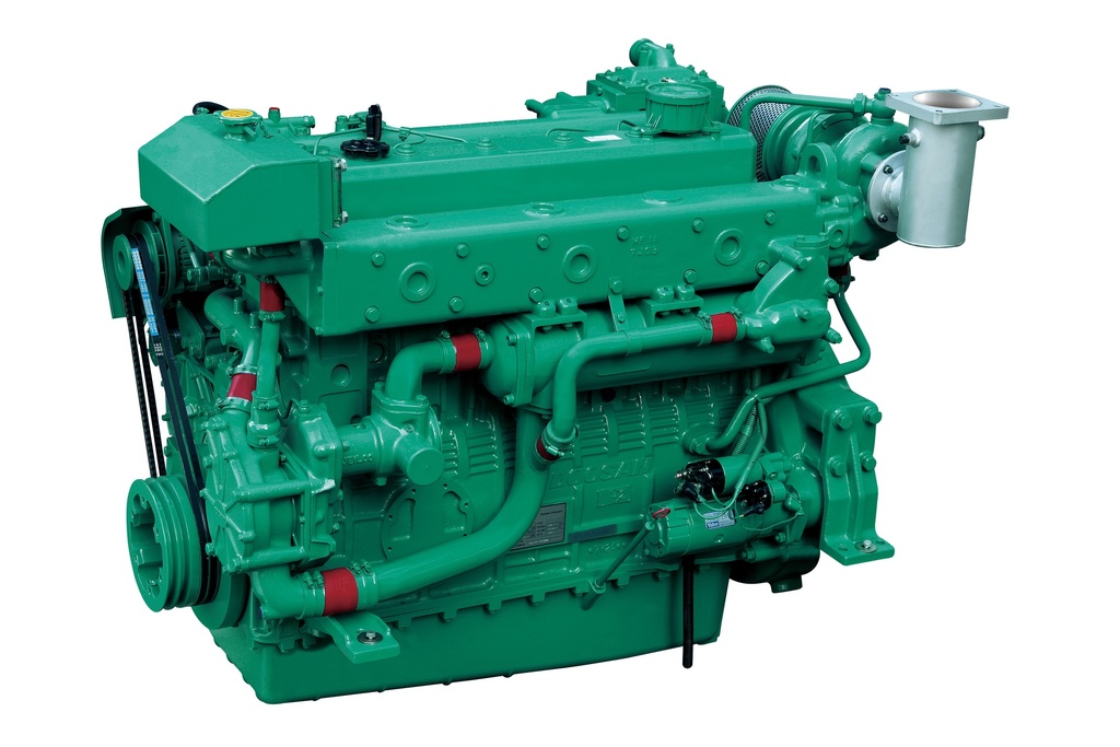 Doosan Hyundai MD 196 TI ( 320 hp ) meridieselmoottori | Tapimer Oy